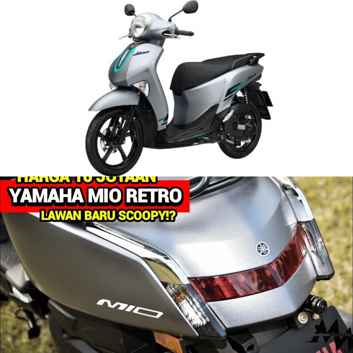 Skutik Legendaris Yamaha, New Mio Neo Retro Modern 2026, Prediksi ...