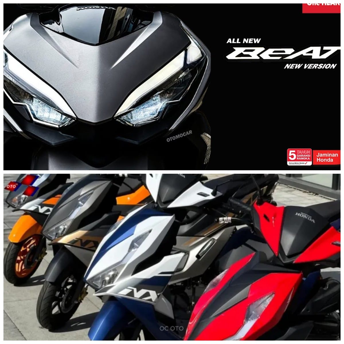 Akhirnya Rilis! All New Honda BeAT 125 Hadir dengan Mesin Vario, Harga ...