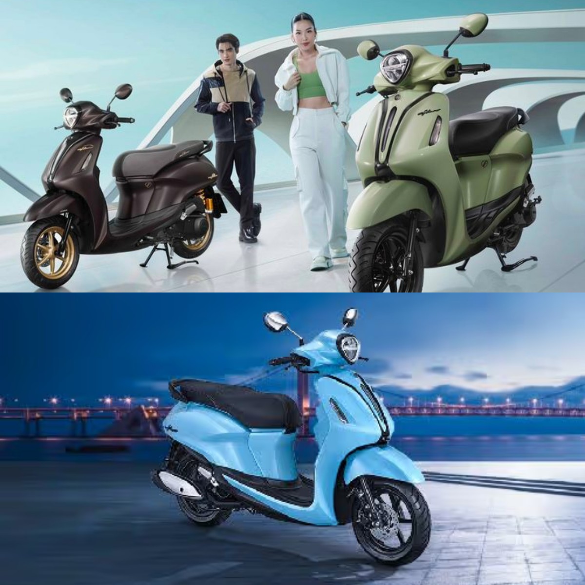 Yamaha Grand Filano 2025, Skuter Retro-Modern Mewah dengan Teknologi ...