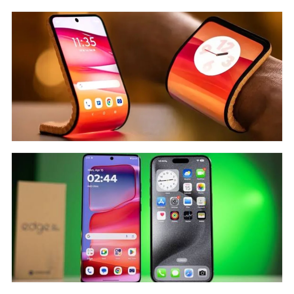 Handphone Lentur Seperti Gelang, Teknologi Masa Depan yang Kini Jadi Nyata