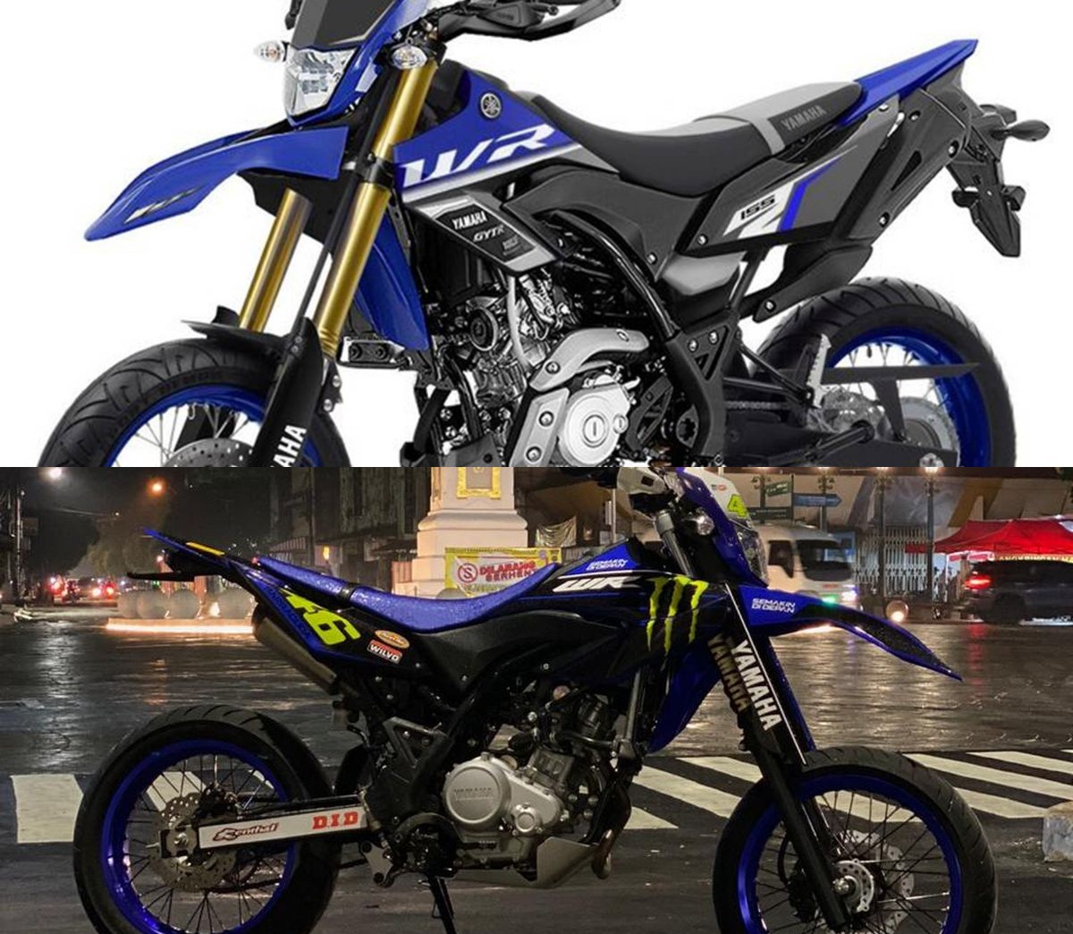 Yamaha WR 155 R Supermoto, Bukan Versi Resmi, Tapi Paling Diburu ...