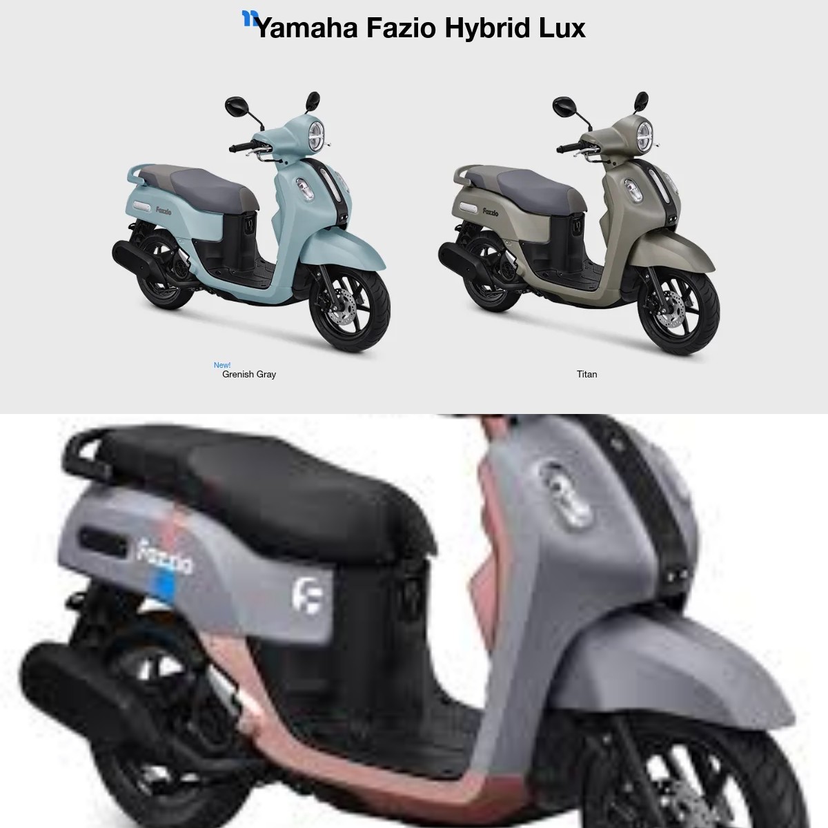 Yamaha Fazzio Hybrid 2026 Tampil Lebih Nyentrik dengan Warna “Crazee ...