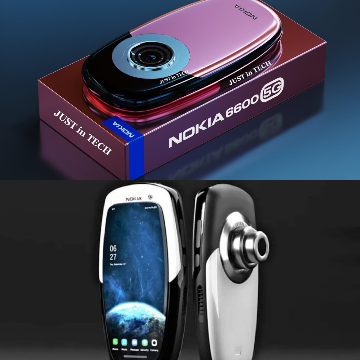 Nokia 6600 5G, Nostalgia Legenda, Performa Modern di Tahun 2025, Ini ...