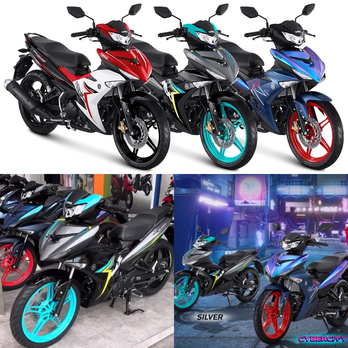 Yamaha MX King 150 Hadir dengan Warna Baru 2025, Desain Lebih ...