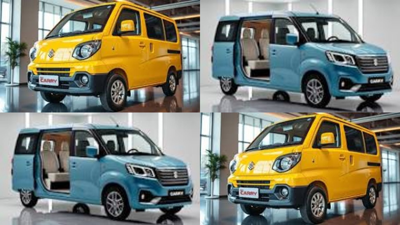 Suzuki Carry Mini Van 2025 Resmi Diperbarui, Andalkan Mesin Irit dan ...