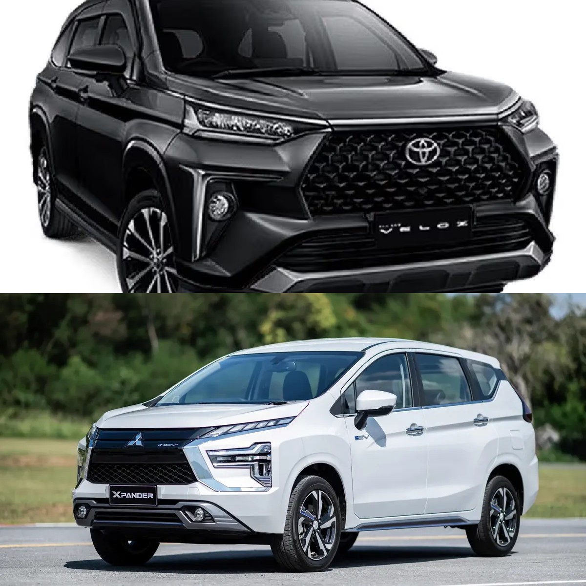 Toyota Veloz Hybrid 2026 vs Mitsubishi Xpander Hybrid, Duel MPV Hybrid ...