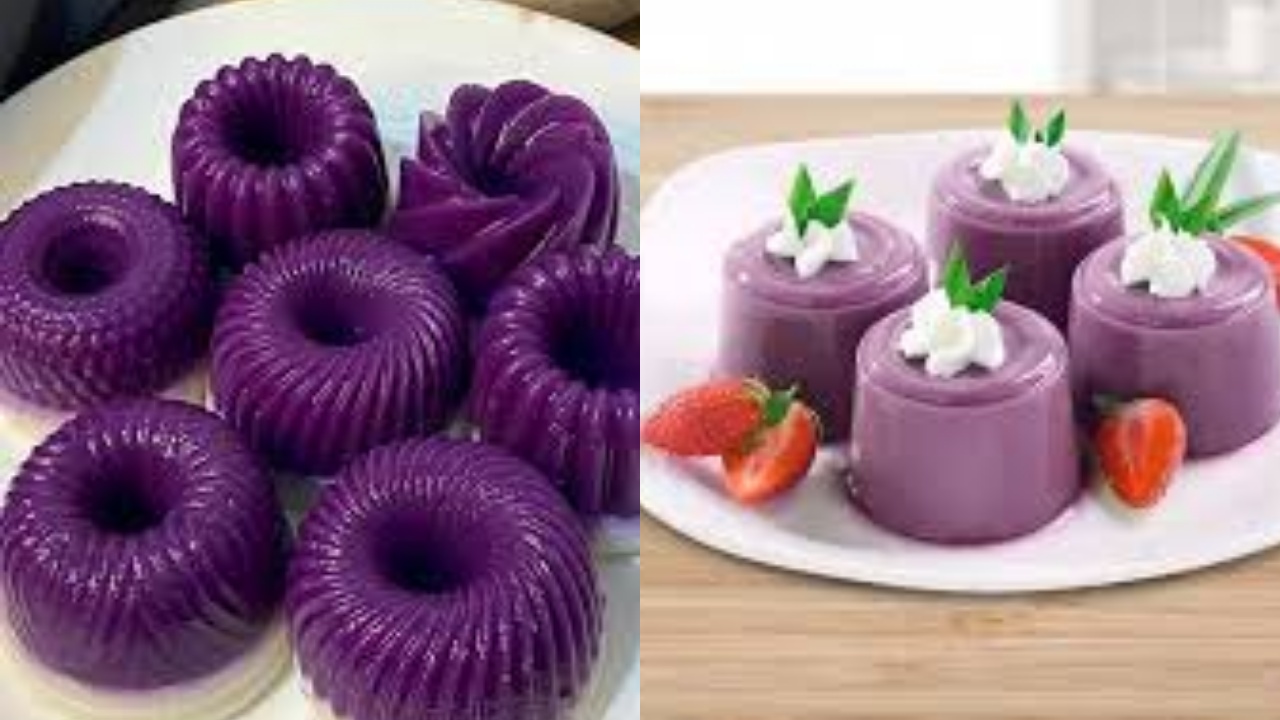 Resep Puding Ubi Ungu Lembut dan Cantik: Dessert Sehat yang Bikin Nagih!